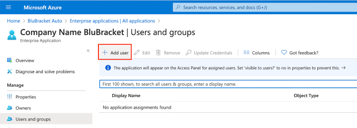 Configure Azure AD - BluBracket Documentation
